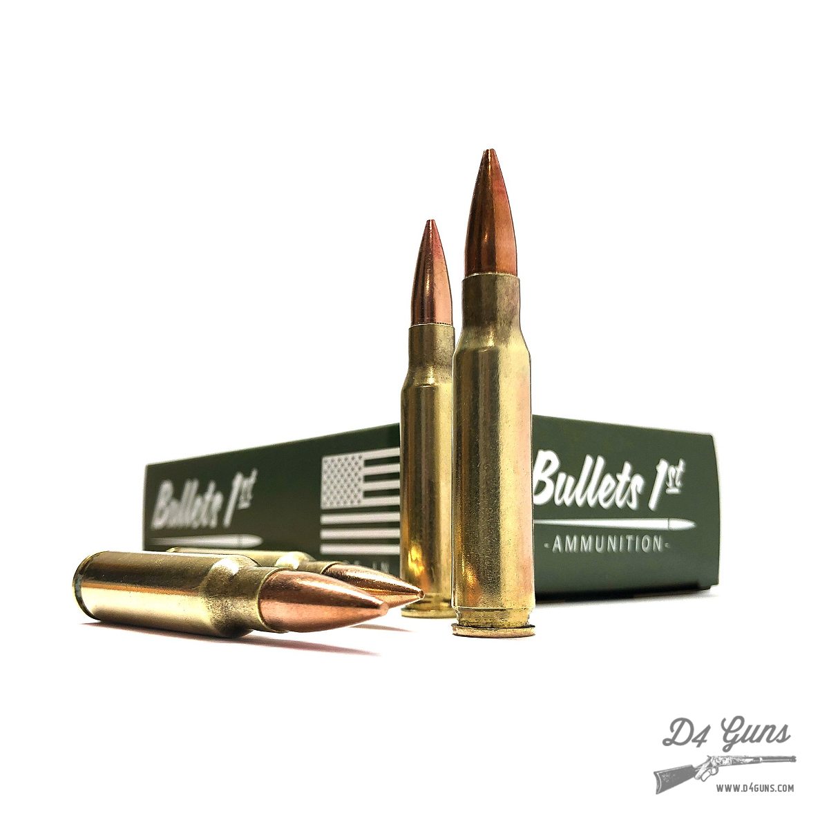Bullets 1st – .308 Win / 7.62 NATO – 20 Rounds – 168gr – Target ...