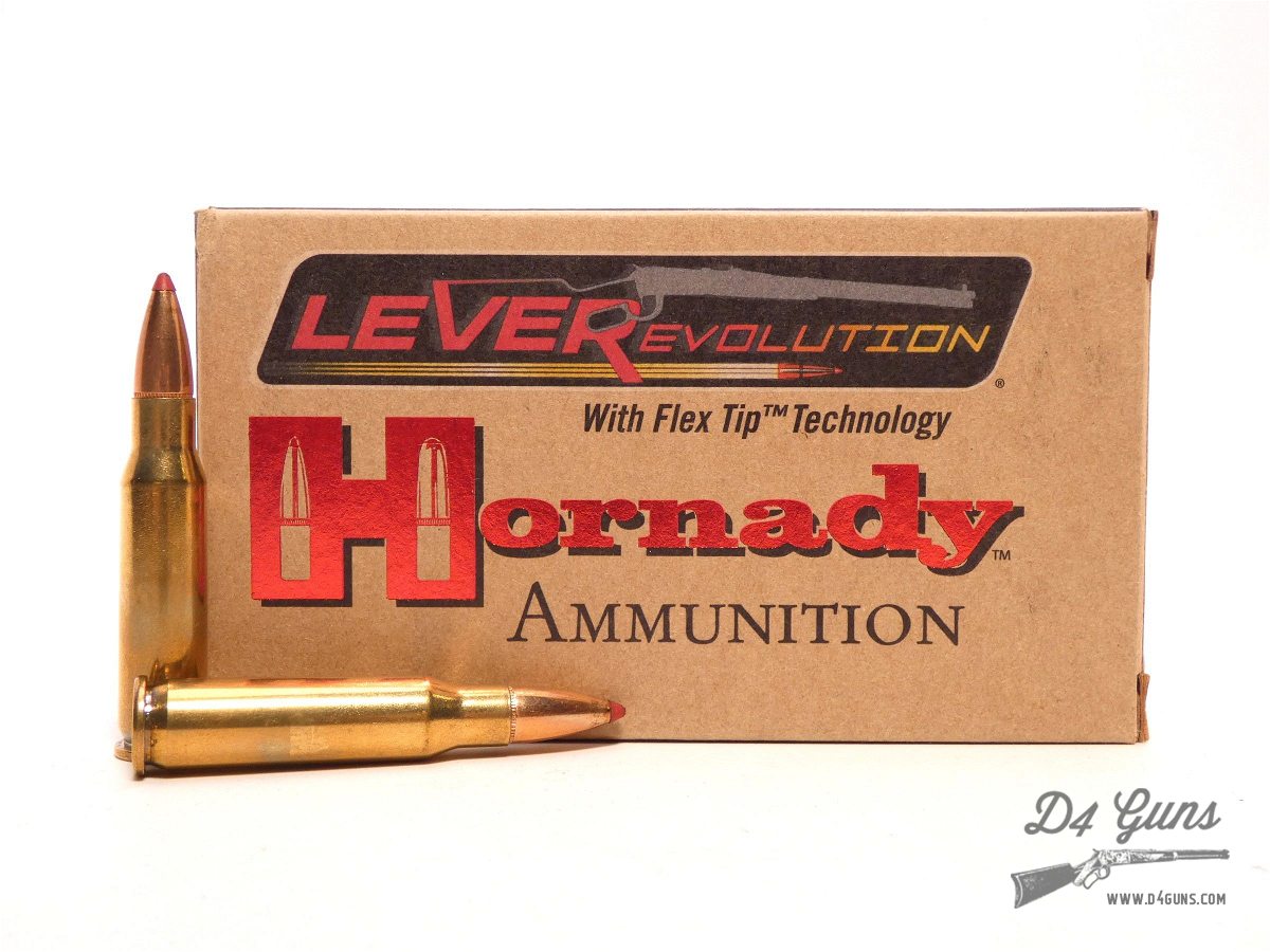 Hornady LEVERevolution .308 Marlin Express – 160gr FTX – 20 Rounds ...