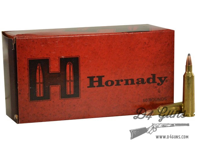 Hornady .22-250 55gr Spire Point 50 Rounds 83365 090255833652 | D4 Guns
