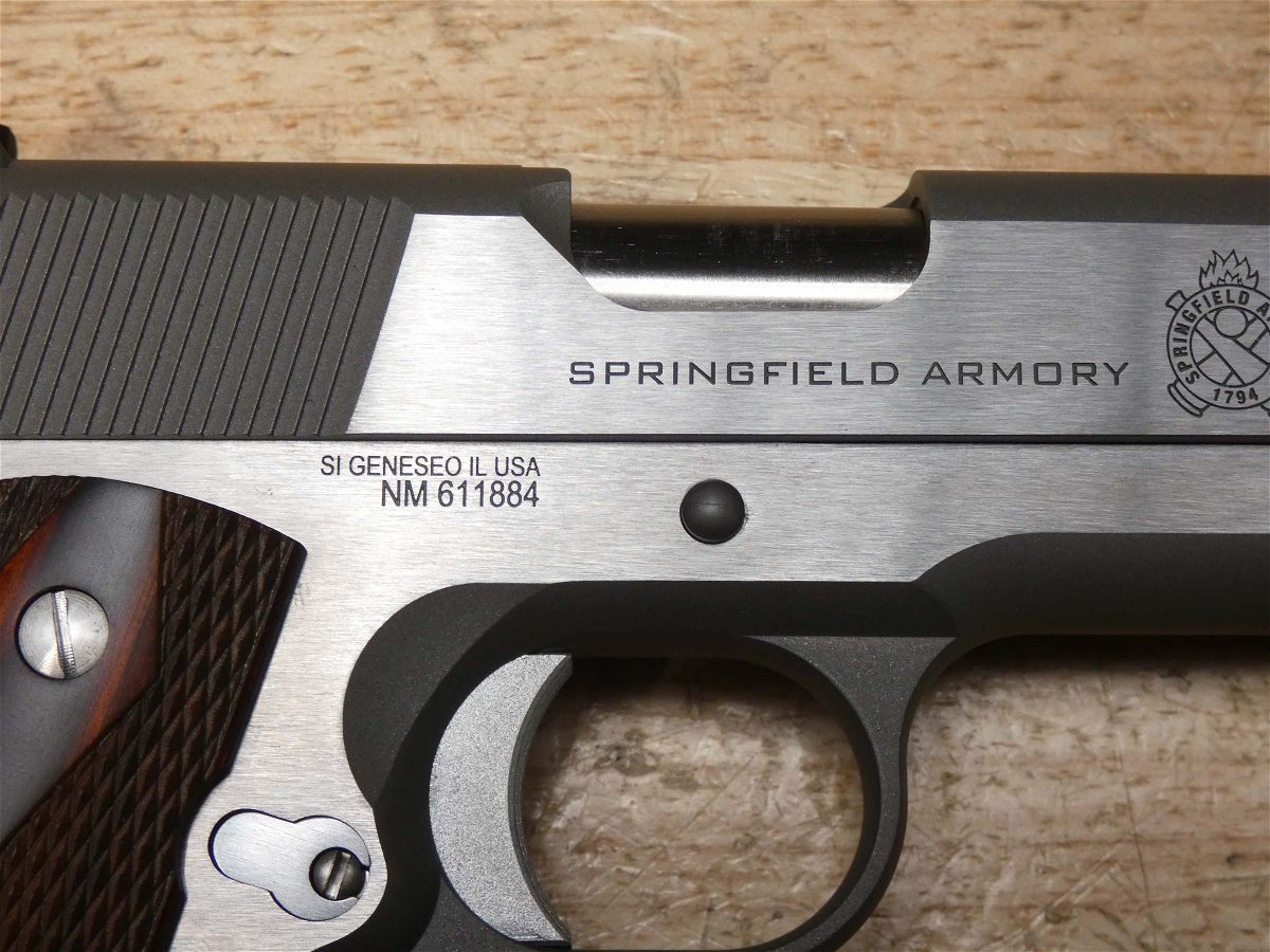 Springfield Model 1911-A1 Mil-Spec Stainless Steel – .45 ACP | D4 Guns