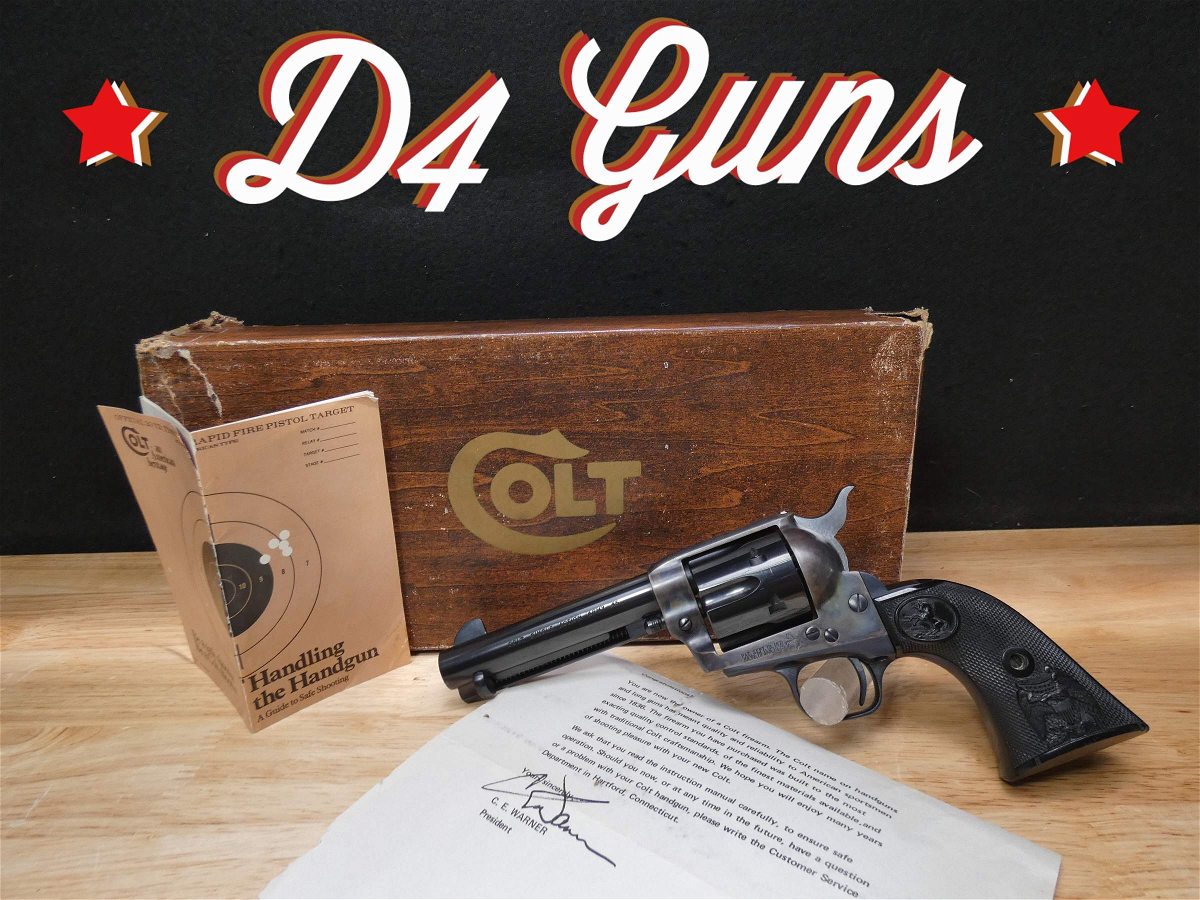 Colt Single Action Army 3rd Gen- w/ Box! – .45 LC | D4 Guns