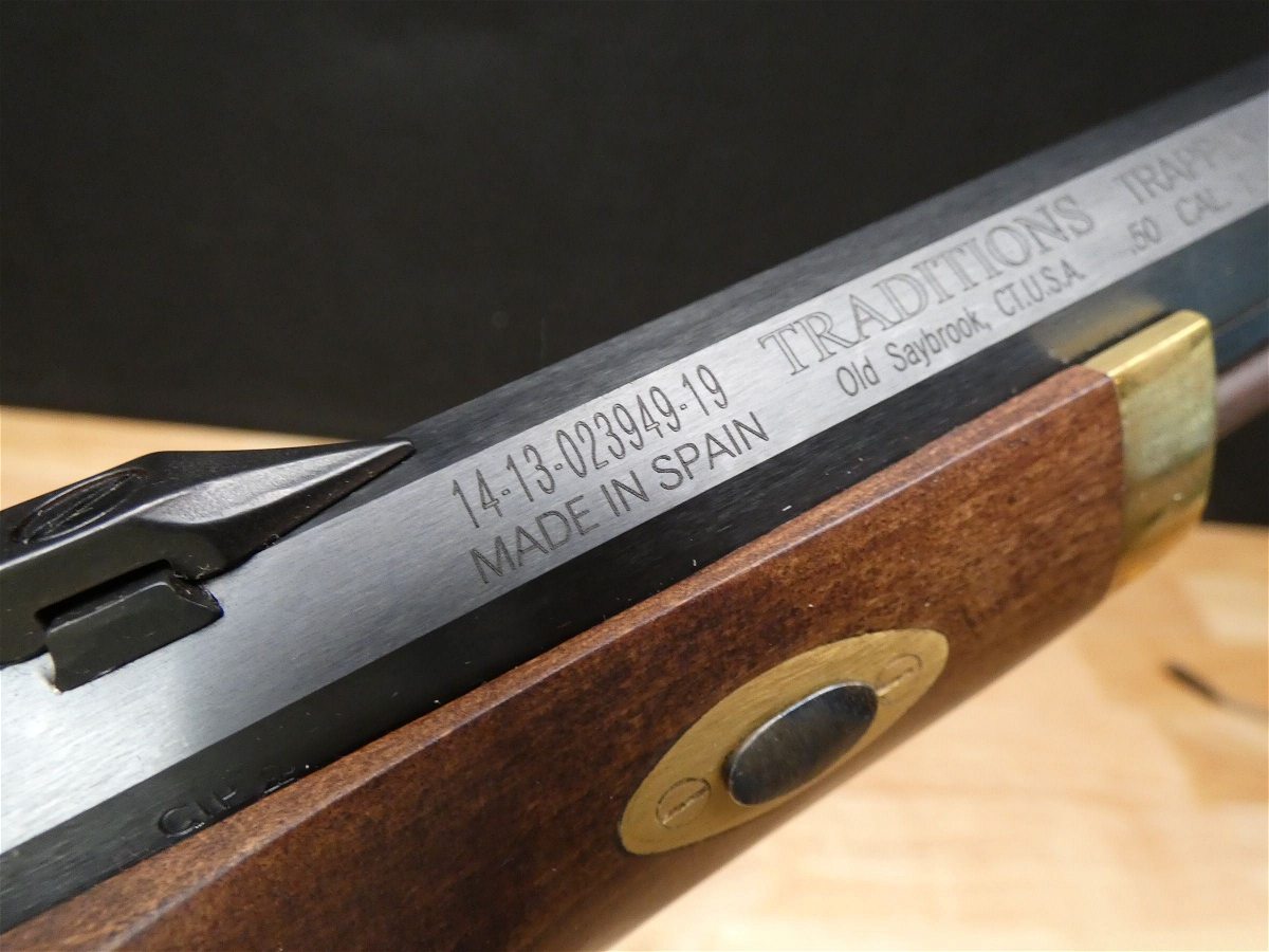Traditions Trapper – .50 Cal Ball | D4 Guns
