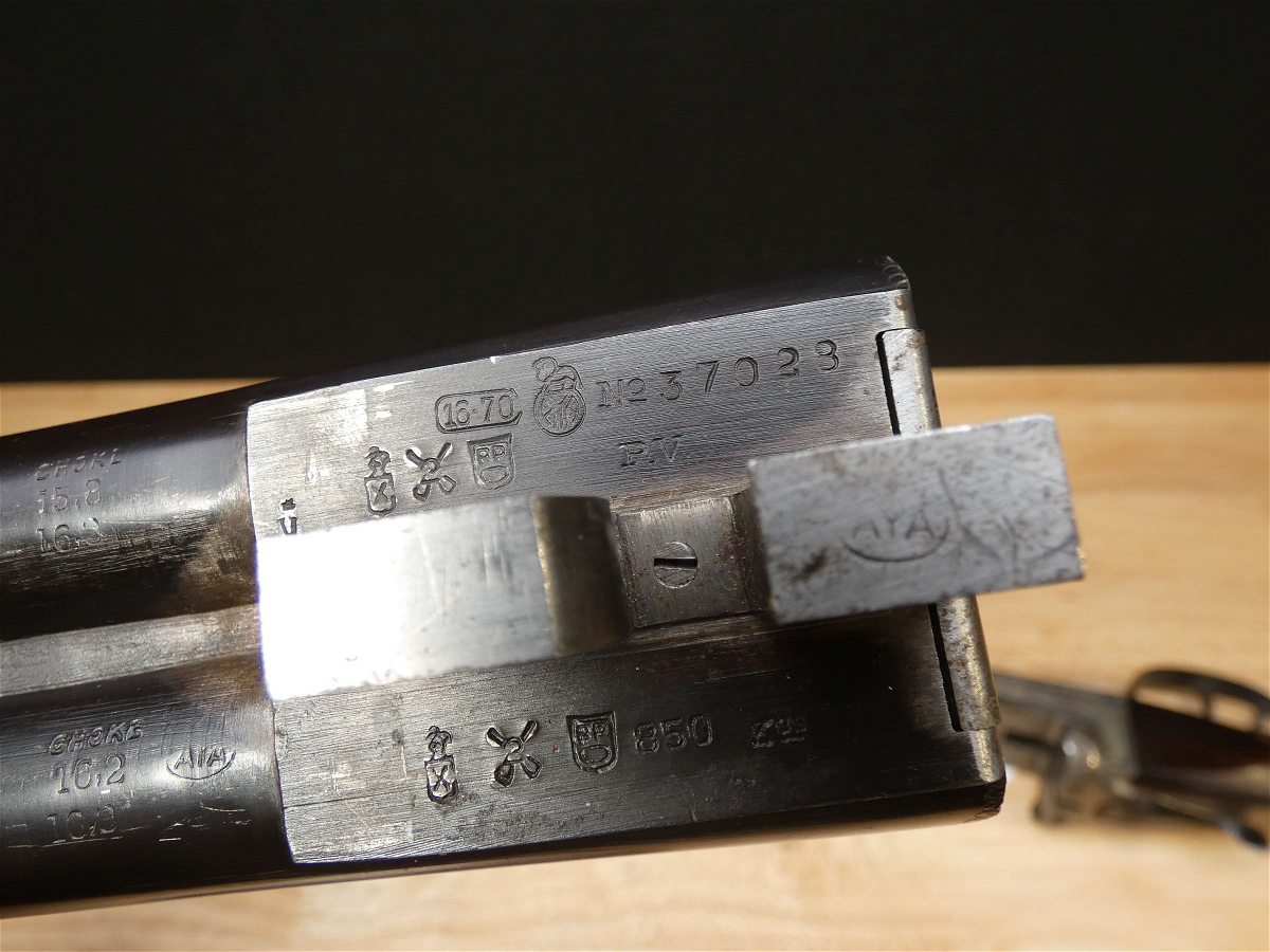 AYA SXS BoxLock – 16 GA | D4 Guns