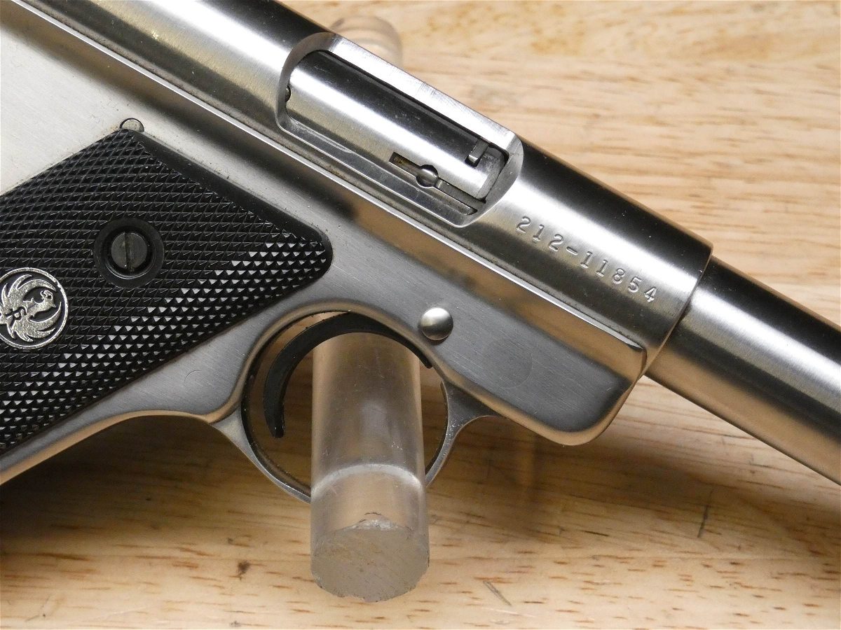 Ruger Mark II - .22 LR - MK Two - Mfg. 1986 - w/ 2 Mags - Stainless ...