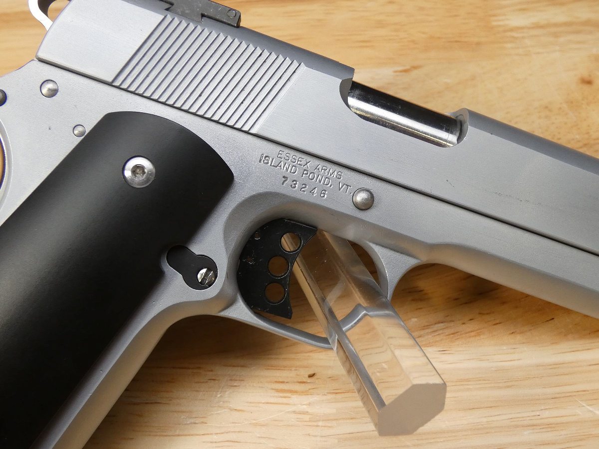 Essex 1911 .45 ACP - Semi Auto Pistol - Essex Frame - Stainless - w/Mag ...