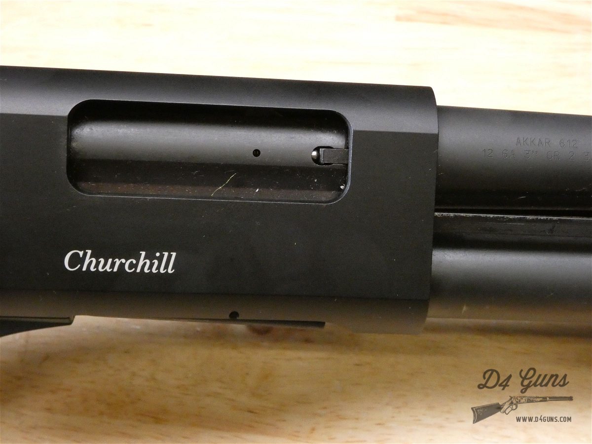 Churchill Akkar 612 - 12 Gauge - Pump Action - Turkish - EAA - Pump ...