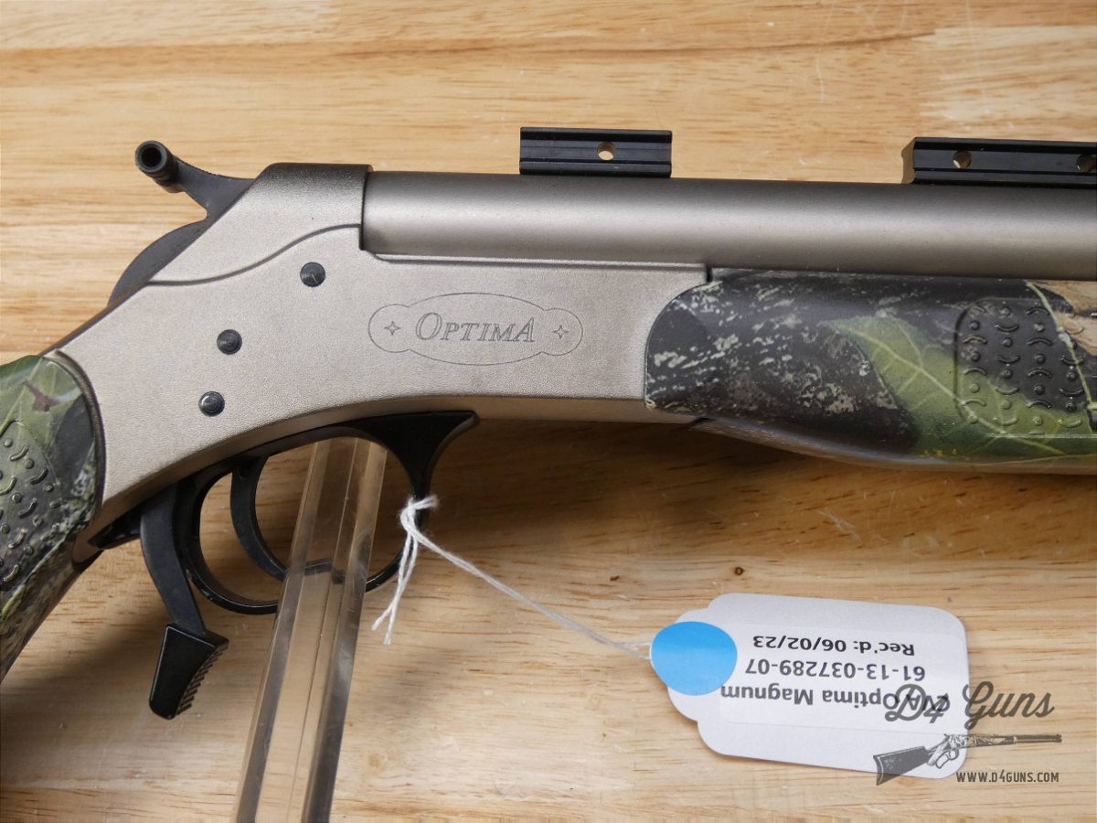 CVA Optima Magnum - .50 Cal - Camo - Spain - 209 Primers - Black Powder ...