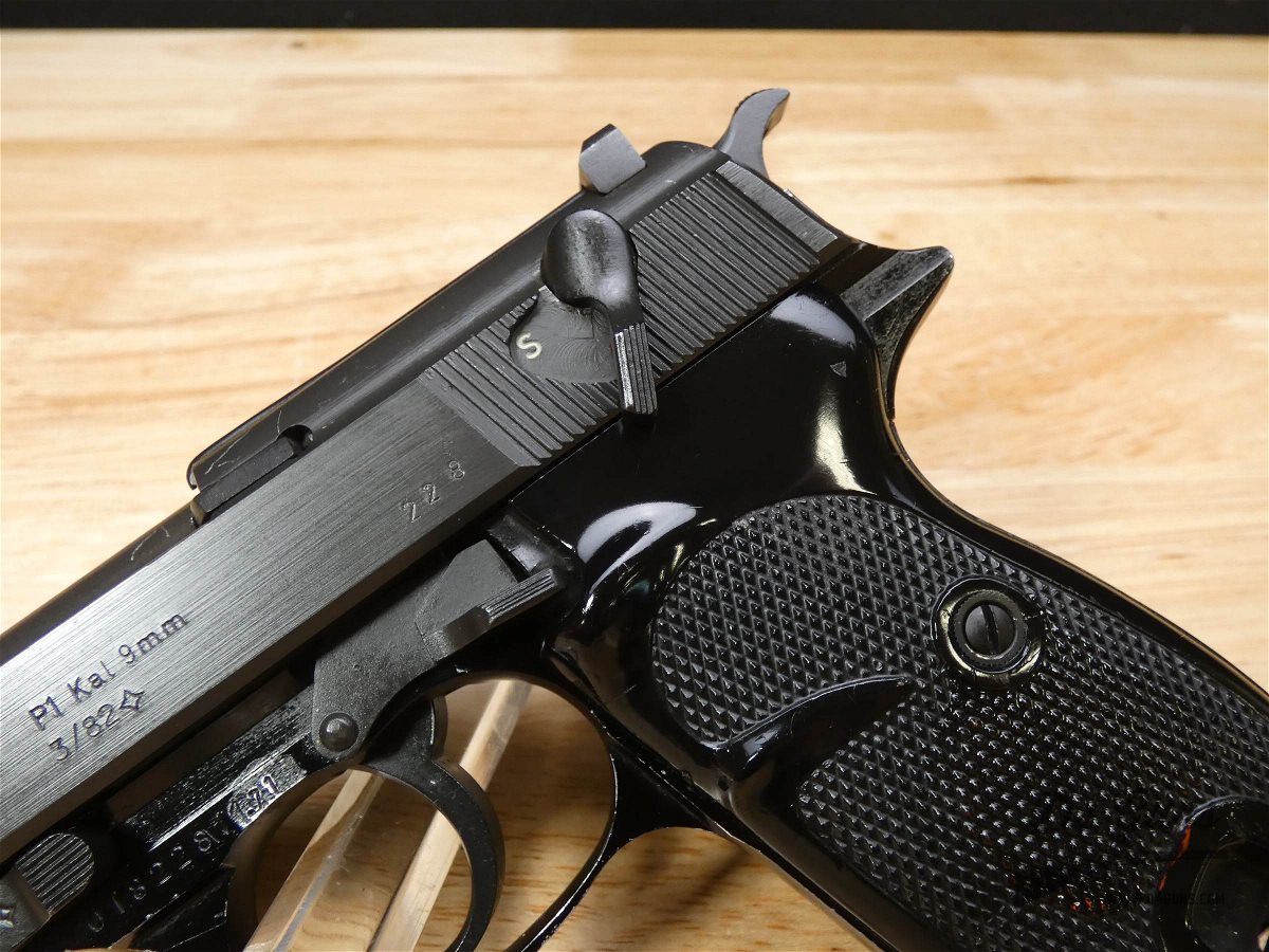 Walther P1 - 9mm - Germany - w/Mag - Bundeswehr - 1982 - PW ARMS - Semi ...