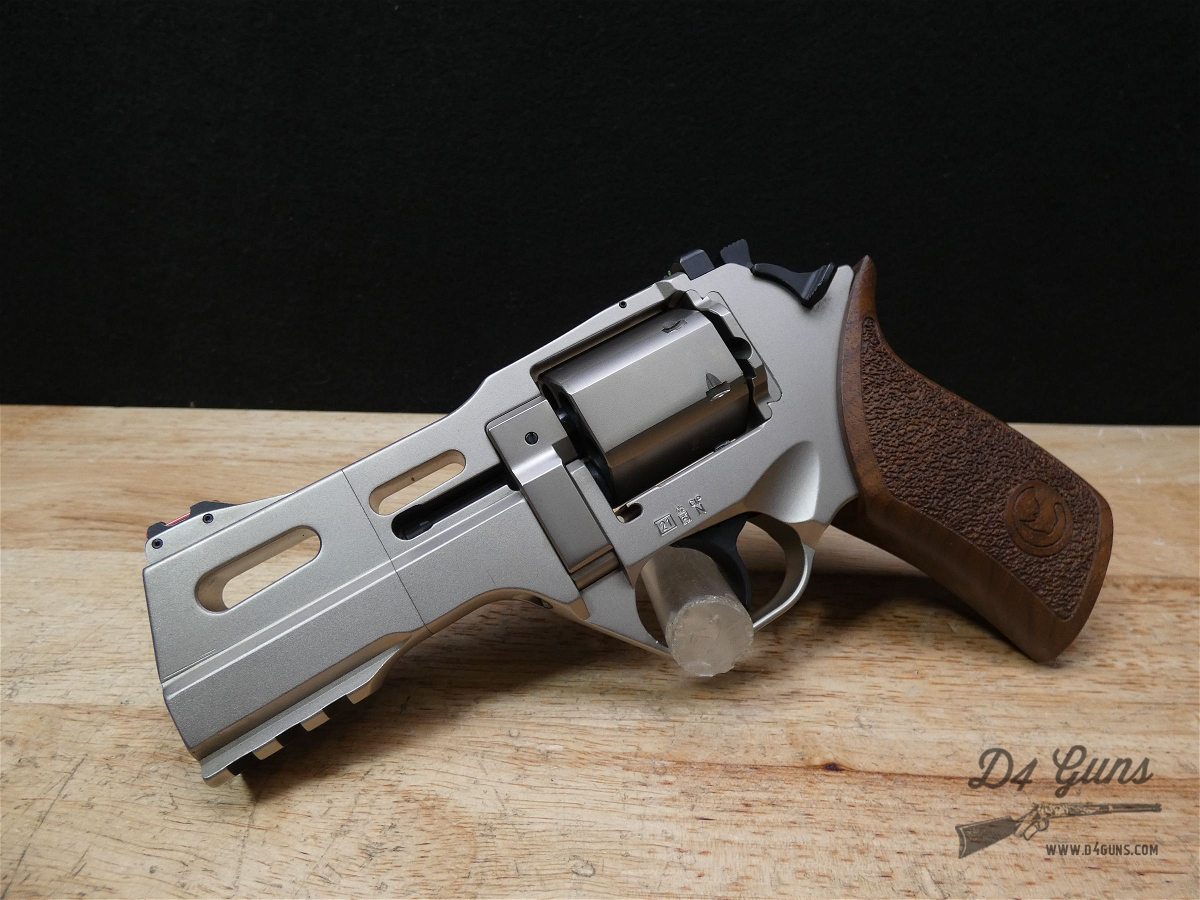 Chiappa Rhino 40DS - .357 Mag - Mfg. 2021 - Chrome - SA/DA - w/ OG Case - Revolvers at GunBroker ...
