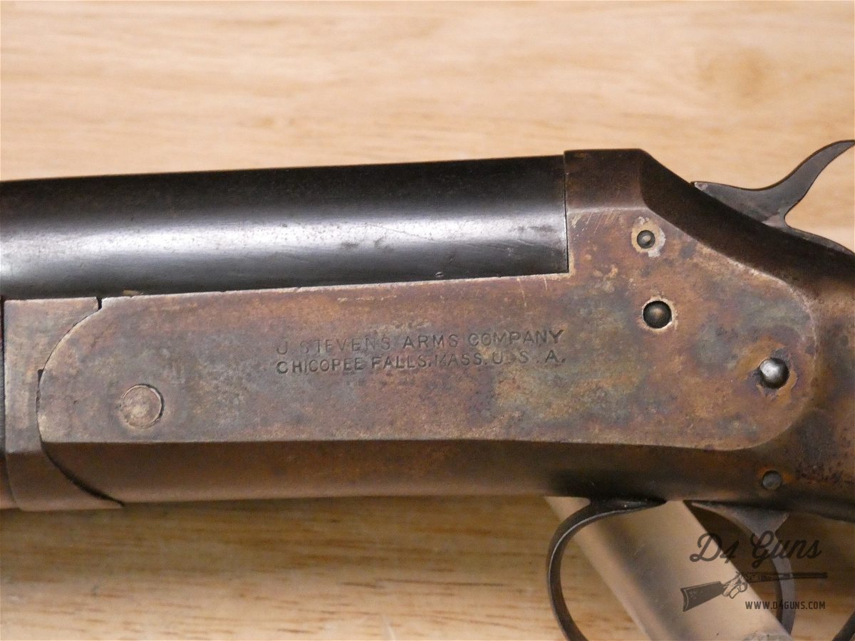 Stevens Model 107 - .12 Gauge - 107B - J. Stevens Single Shot Shotgun ...