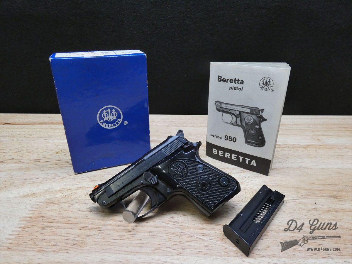 Beretta Model 950 BS Minx - .22 Short - Tip-Up - w/ Box + Mag - Look ...