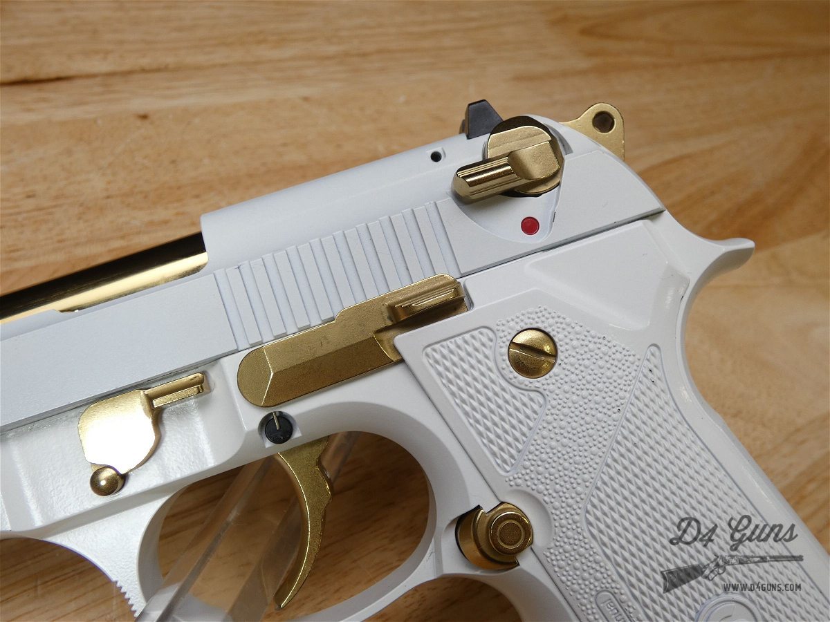 EAA Girsan Regard MC Whiteout Gold Special Edition - 9mm - Beretta 92 ...