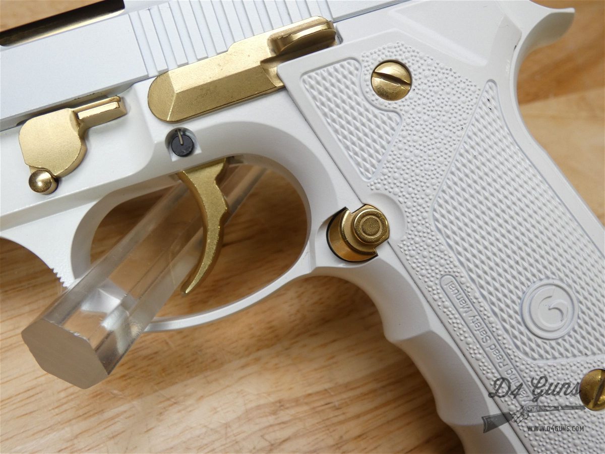 EAA Girsan Regard MC Whiteout Gold Special Edition - 9mm - Beretta 92 ...