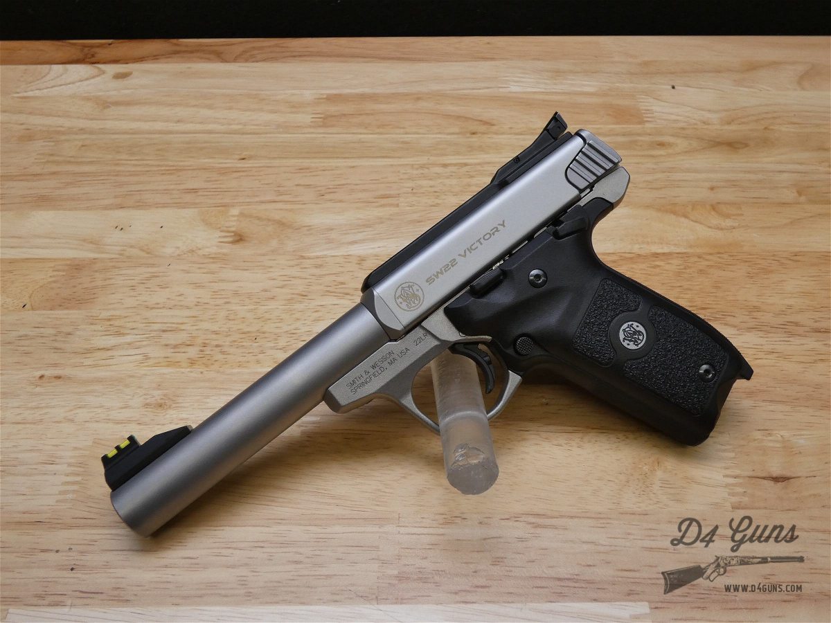 Smith & Wesson SW22 Victory - .22 LR - S&W - w/ Mag - Stainless - Semi ...