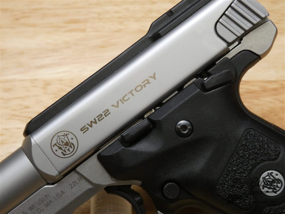 Smith & Wesson SW22 Victory - .22 LR - S&W - w/ Mag - Stainless - Semi ...