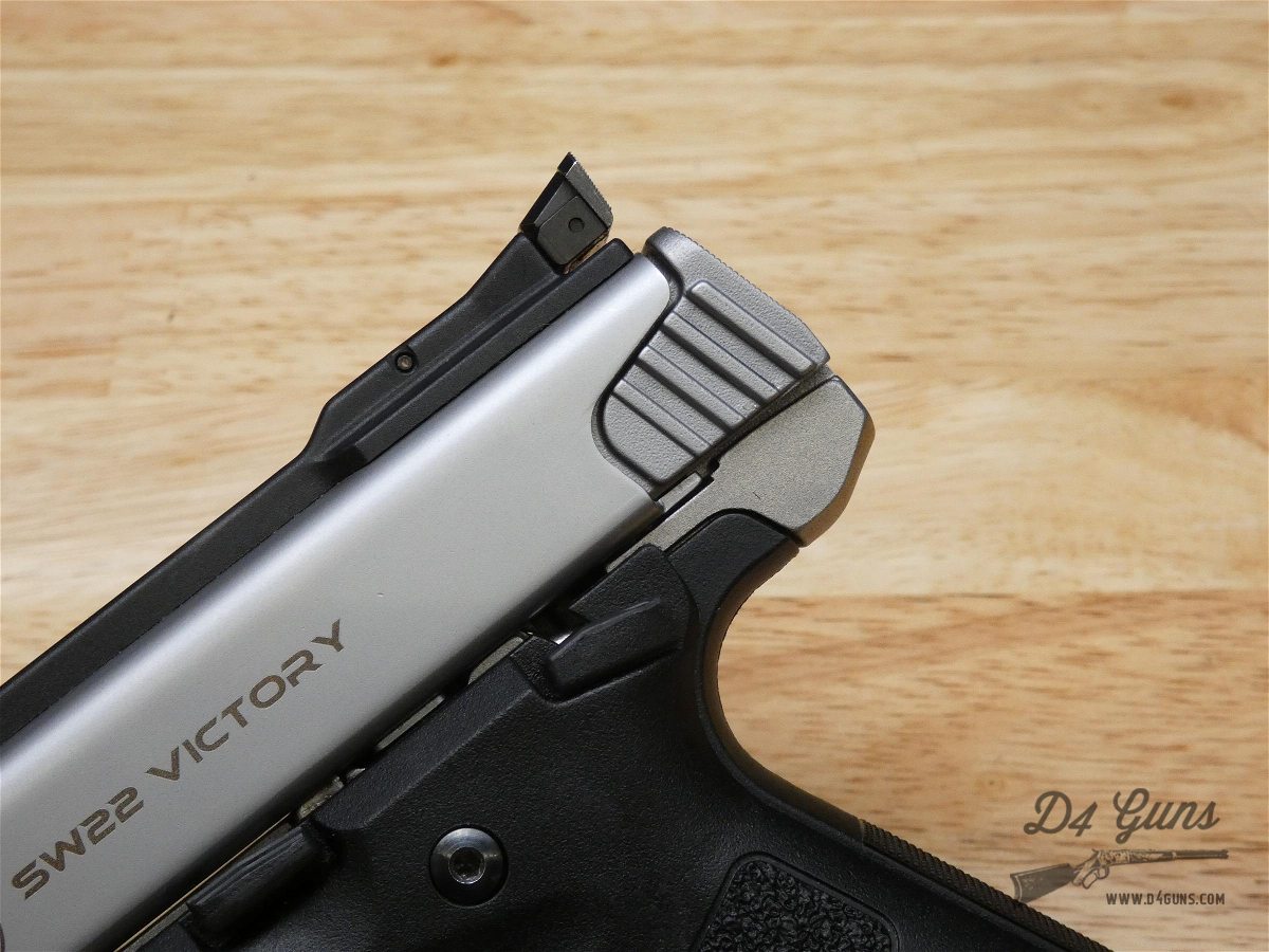 Smith & Wesson SW22 Victory - .22 LR - S&W - w/ Mag - Stainless - Semi ...