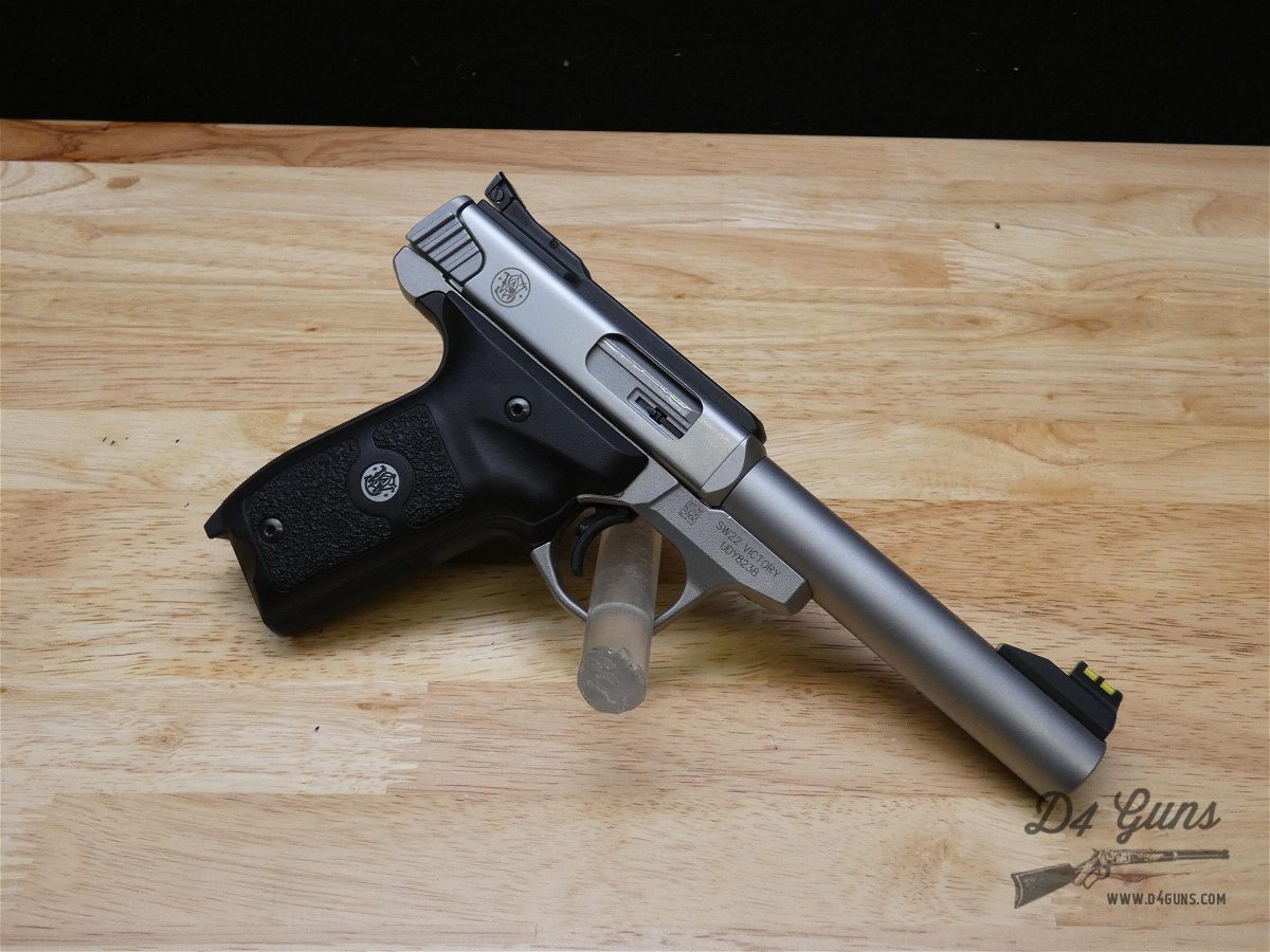 Smith & Wesson SW22 Victory - .22 LR - S&W - w/ Mag - Stainless - Semi ...