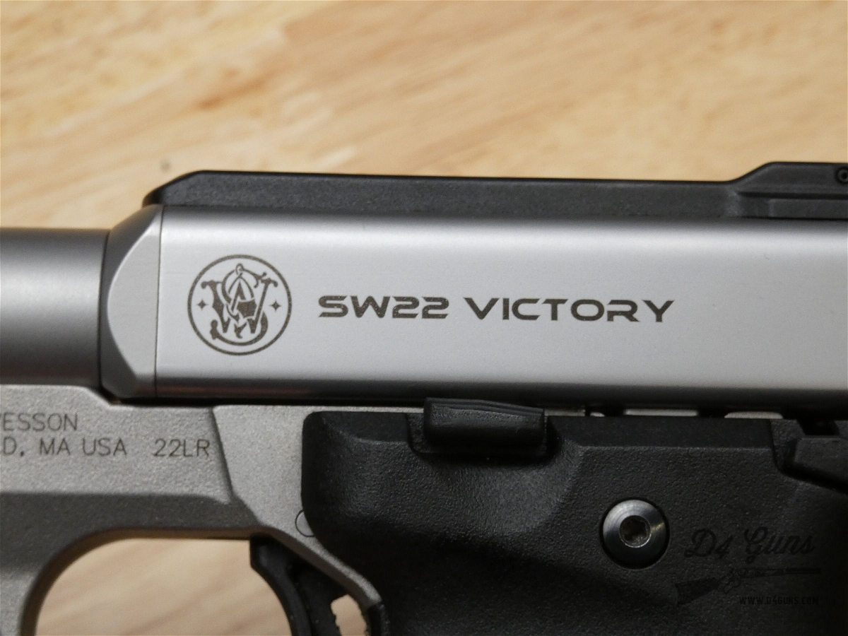 Smith & Wesson SW22 Victory - .22 LR - S&W - w/ Mag - Stainless - Semi Auto Pistols at GunBroker ...