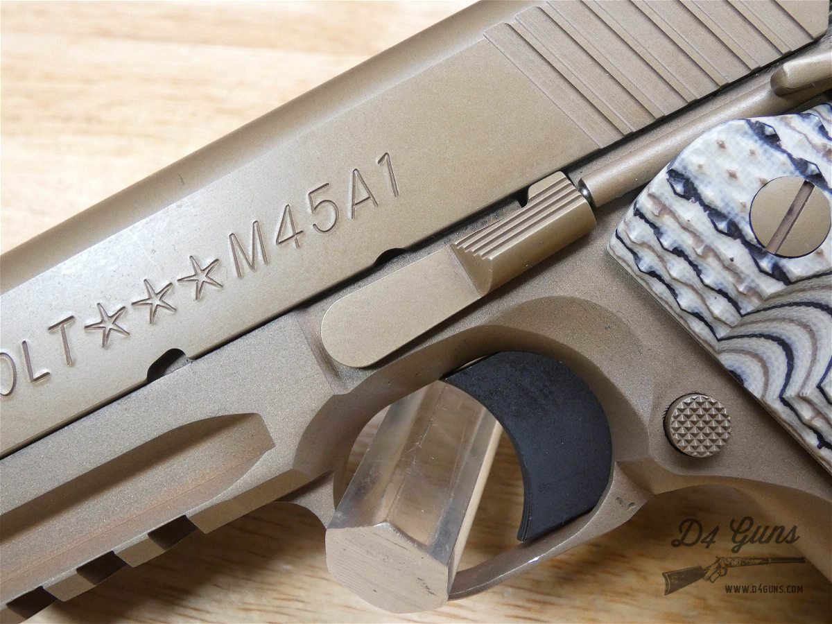 Colt Government Model M45A1 - .45 ACP - W/ Case & 1Mag - CQBP - Rail ...