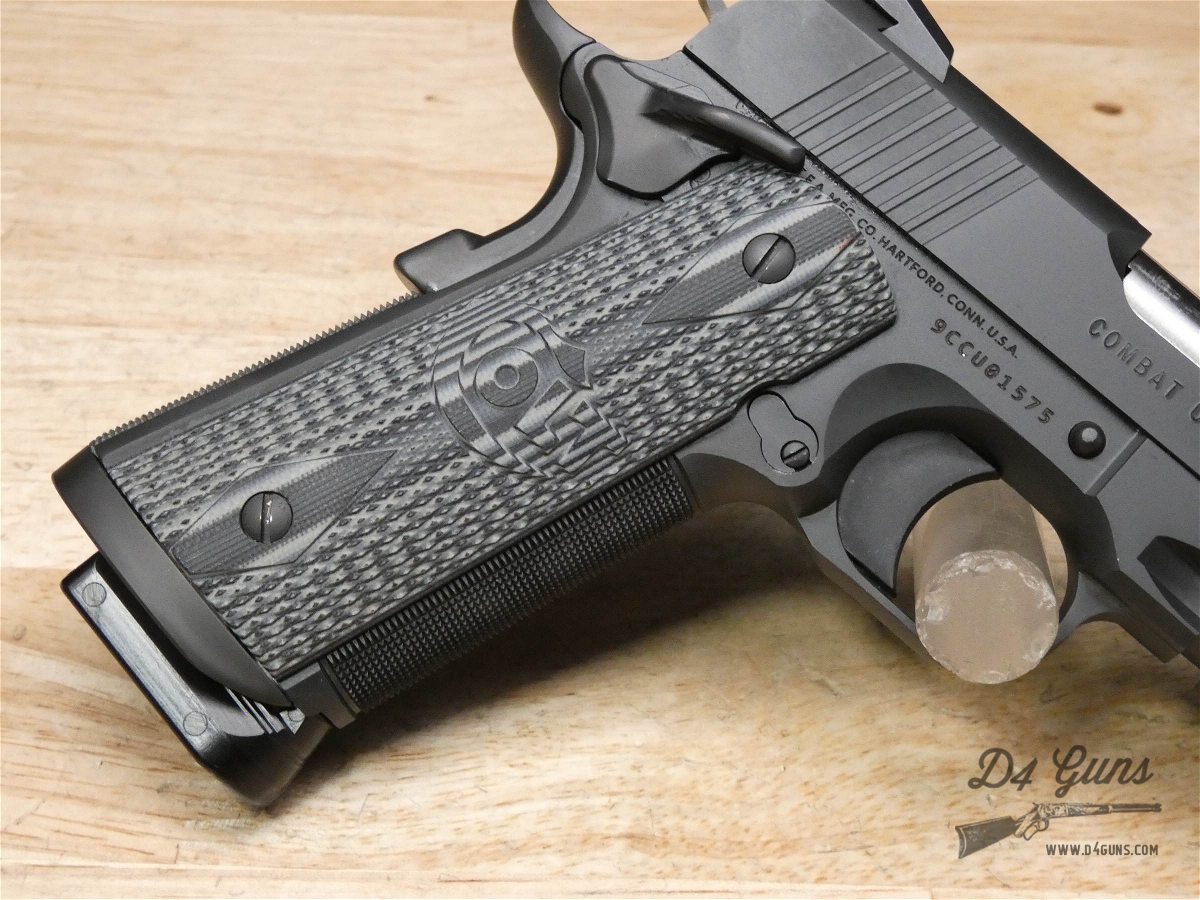 Colt Combat Unit Rail Government Model 1911 - 9mm - OG Case & More - C ...
