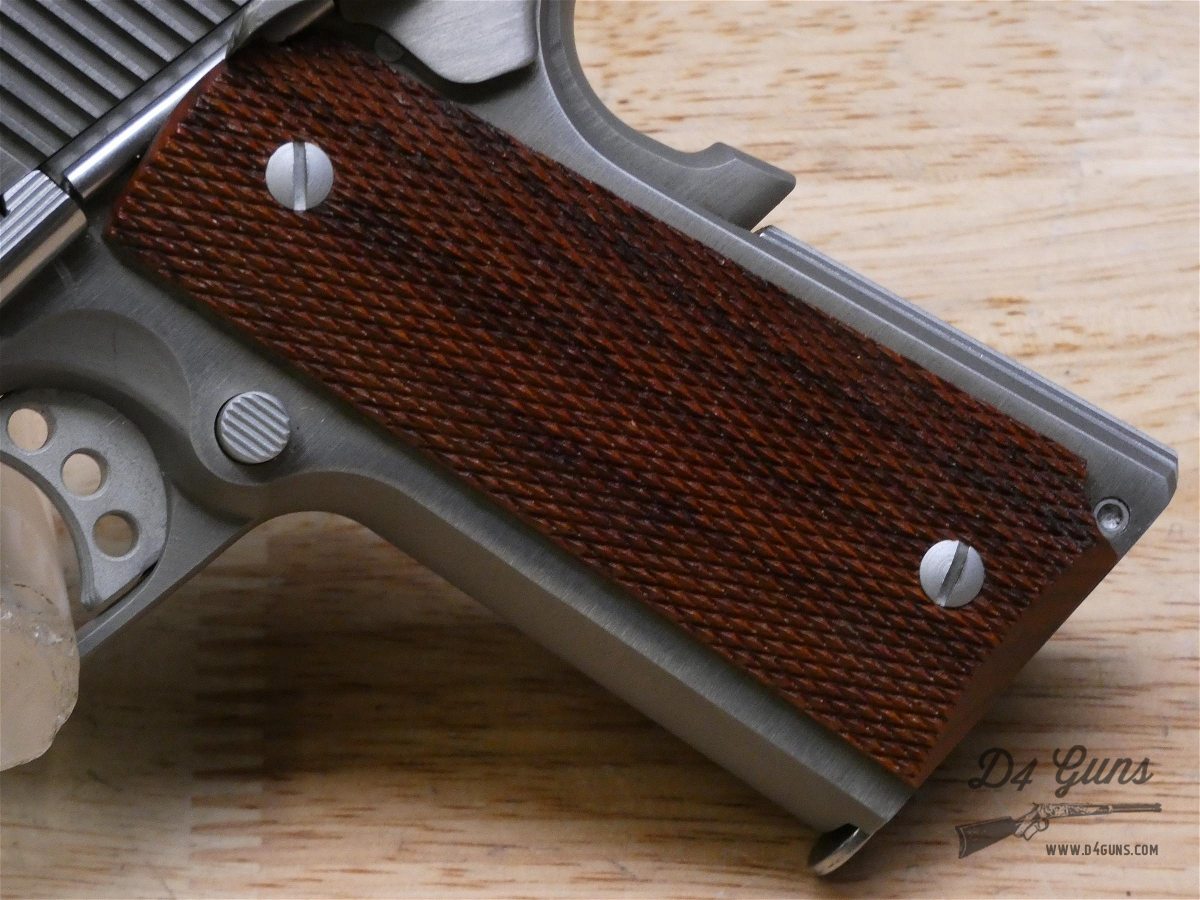 Springfield Armory Long Slide 1911 - .45 ACP - Wood Grips - OG Case ...