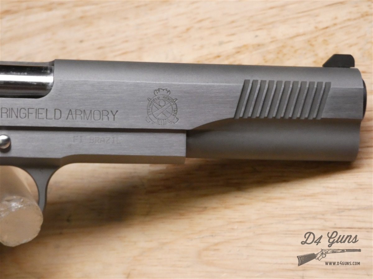 Springfield Armory Long Slide 1911 - .45 ACP - Wood Grips - OG Case ...