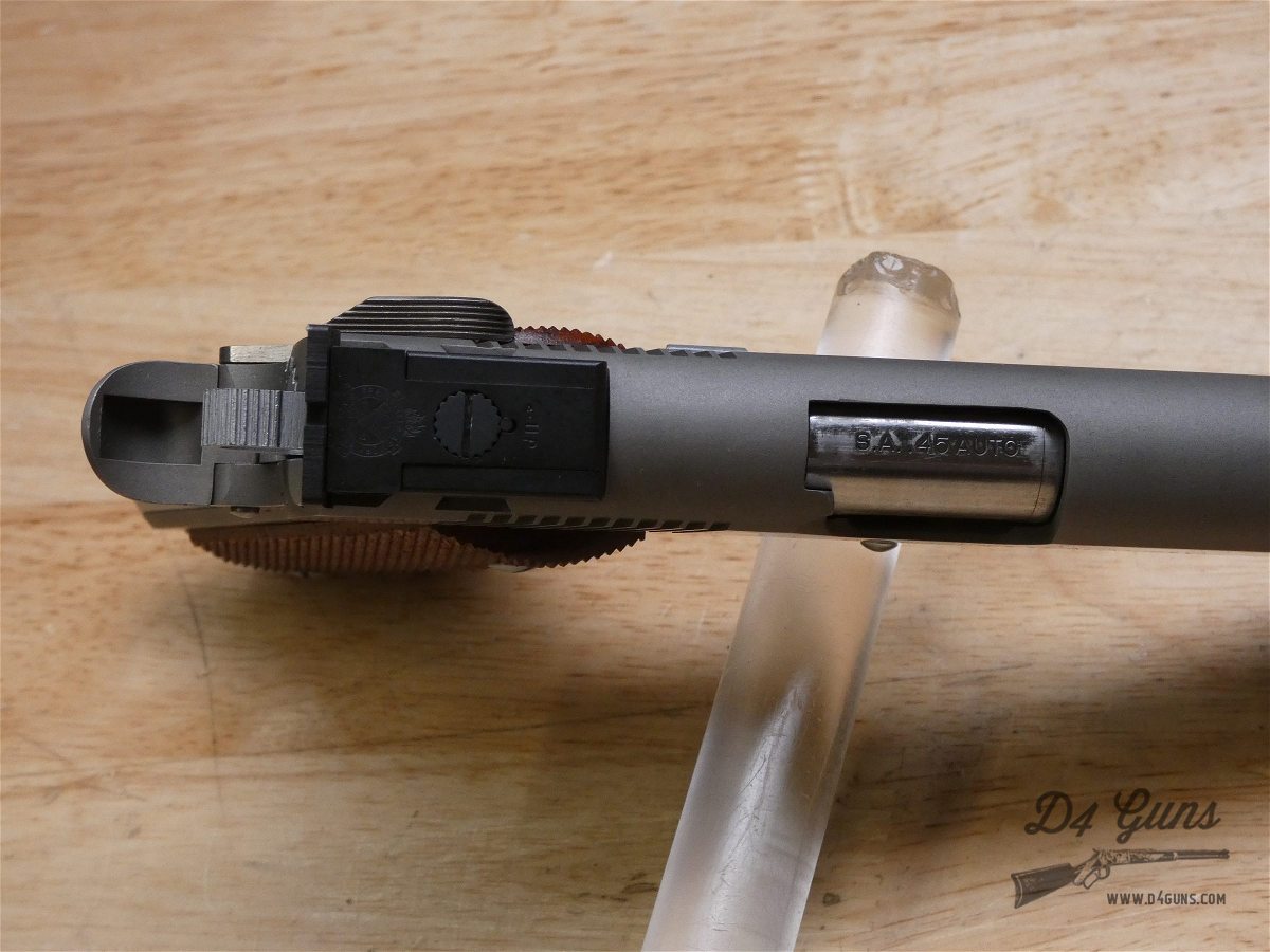 Springfield Armory Long Slide 1911 - .45 ACP - Wood Grips - OG Case ...