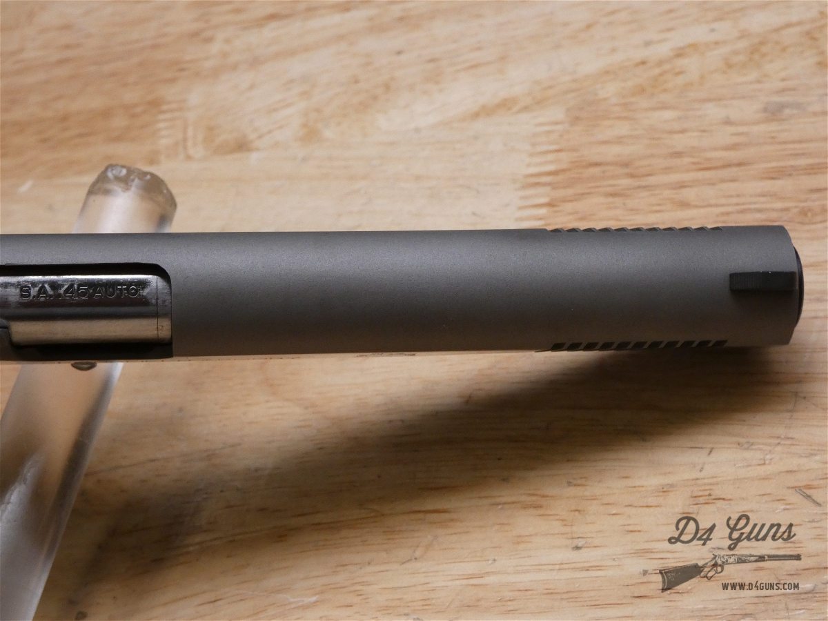 Springfield Armory Long Slide 1911 - .45 ACP - Wood Grips - OG Case ...