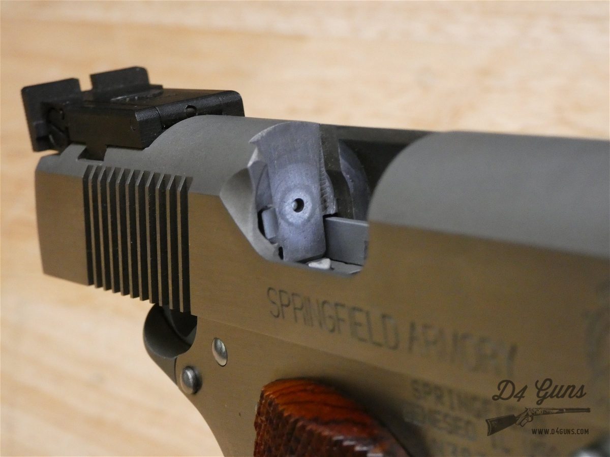 Springfield Armory Long Slide 1911 - .45 ACP - Wood Grips - OG Case ...