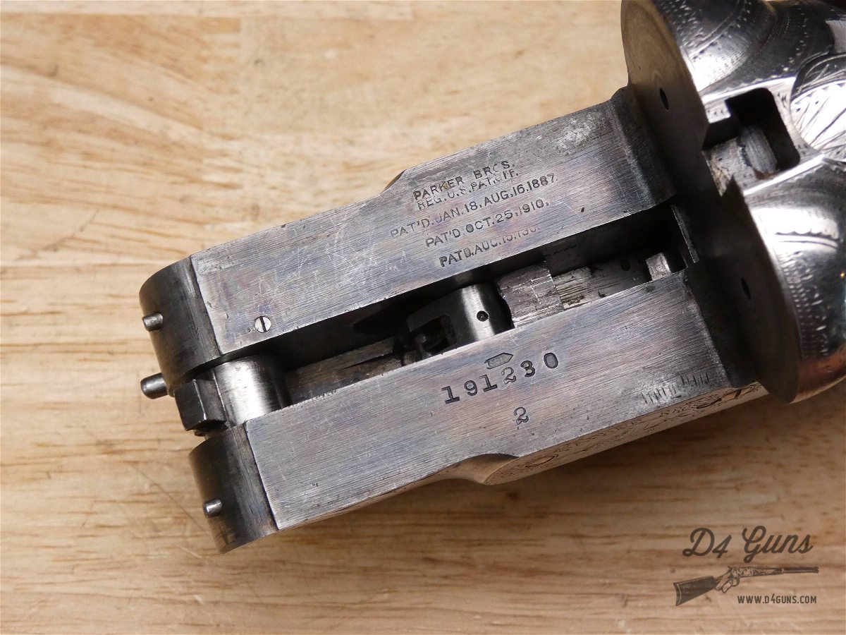 Parker Brothers GHE - 12 Gauge - MFG 1920 - GH - Ejectors & Engraved ...