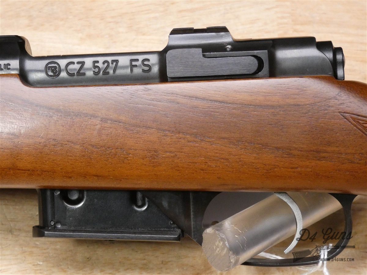 CZ 527 FS - .22 Hornet - W/ Mag - Micro Mauser - Rare Mannlicher Stock ...