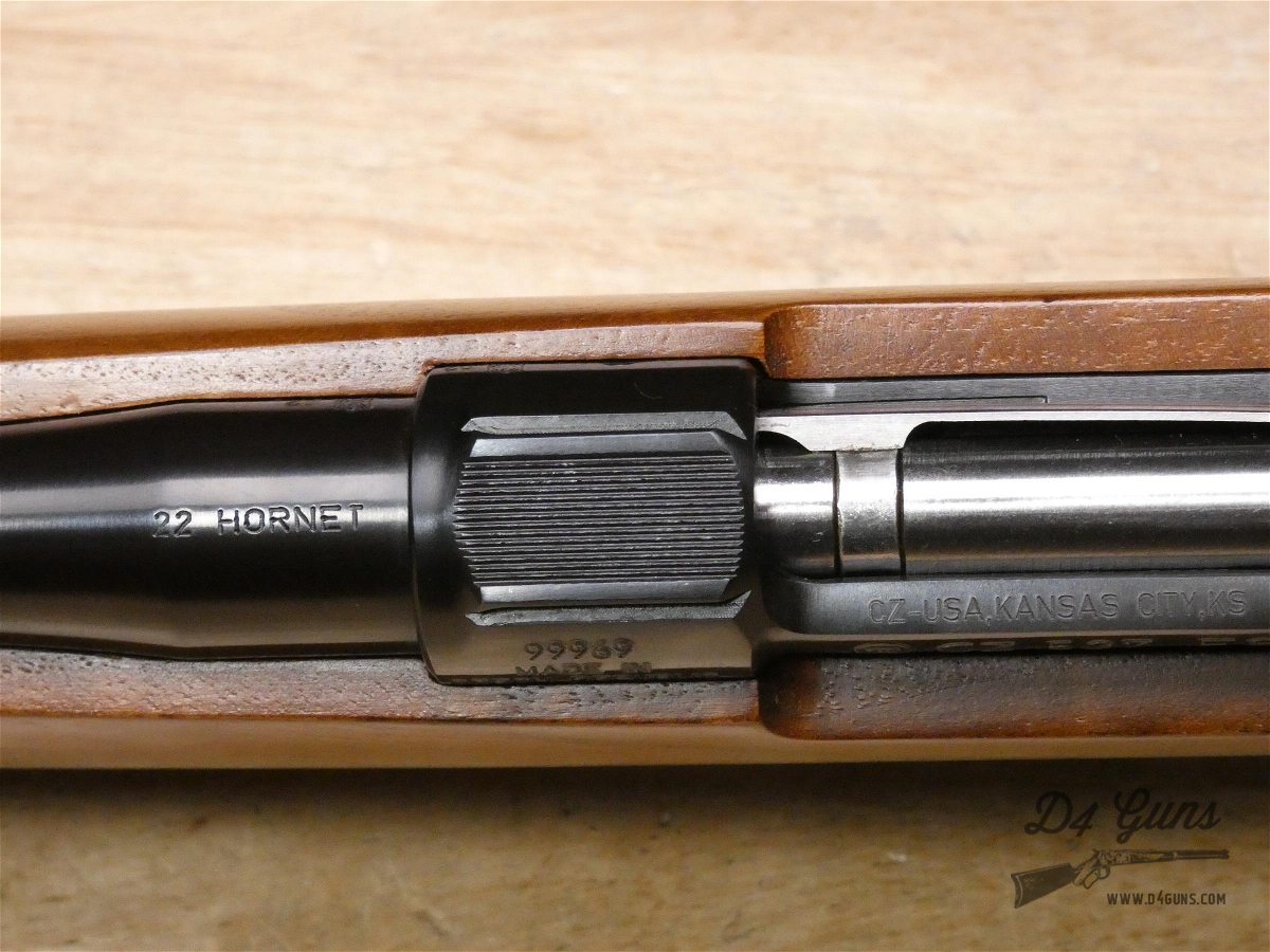 CZ 527 FS - .22 Hornet - W/ Mag - Micro Mauser - Rare Mannlicher Stock ...