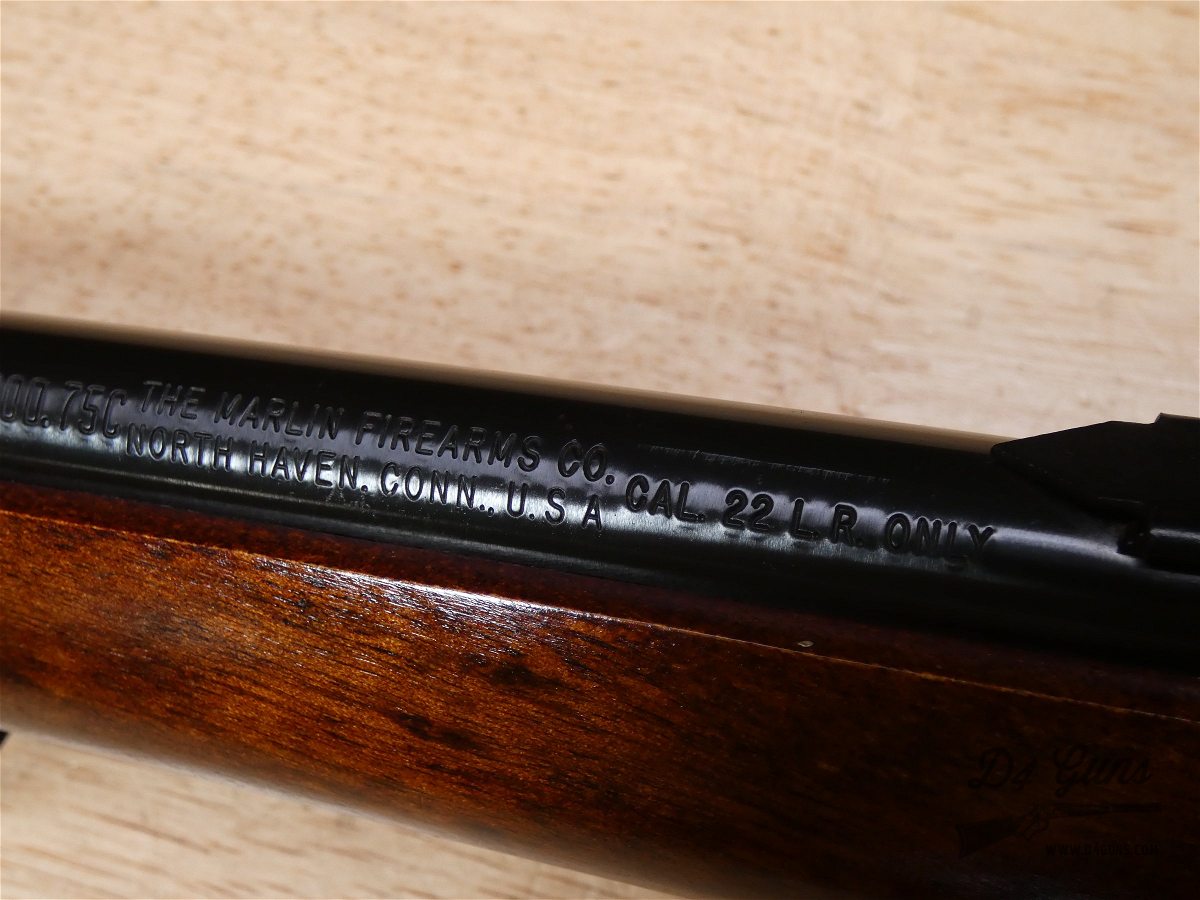 Marlin Glenfield 75C - .22 LR - Marlin Squirrel Gun - JM Stamp ...