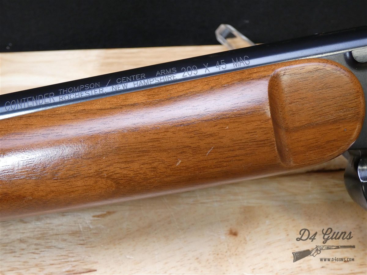 Thompson Center G2 Contender - .45 Cal - Black Powder Rifle ...