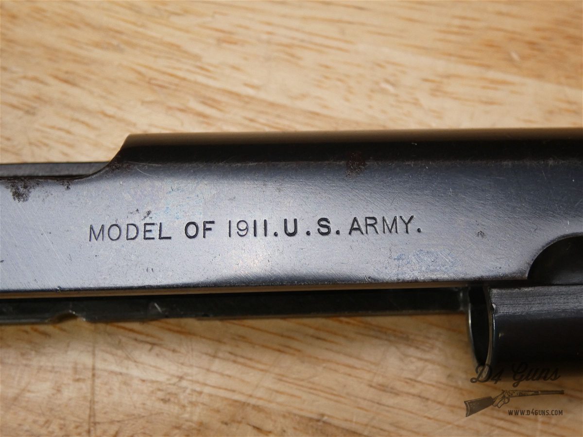 Springfield Armory 1911 - .45 ACP - MFG 1915 - US Army Property - RARE ...