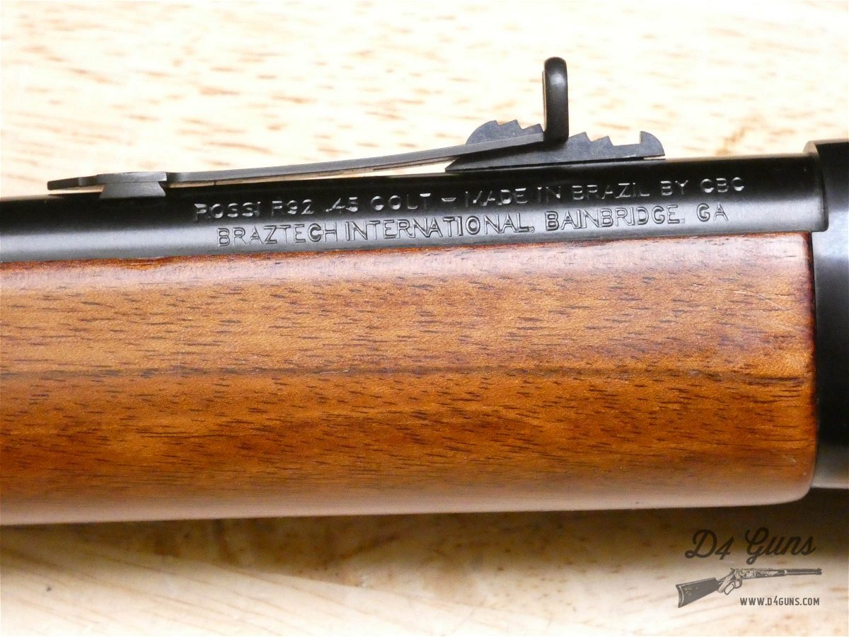 Rossi Model R92 - .45 Colt- M92 - 1892 - Cowboy Carbine - CBC Brazil ...