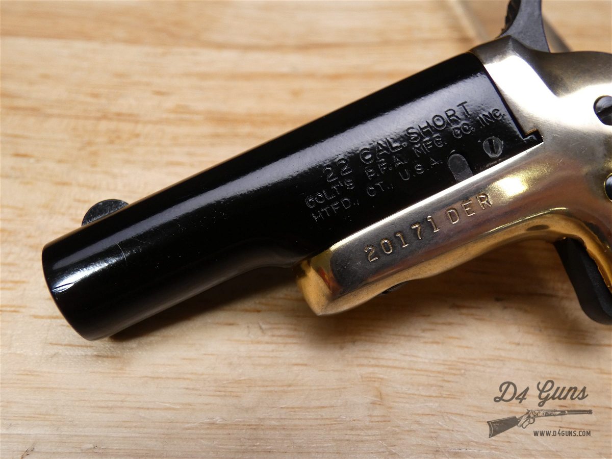 Colt No.4 Lord Derringers Set Consecutive SNs - .22 Short - w ...