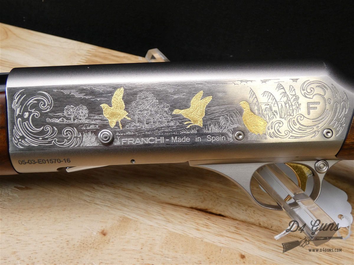 Franchi Fenice - 20 Gauge - Engraved w/ Gold Inlay - AL48 - AL 48 ...
