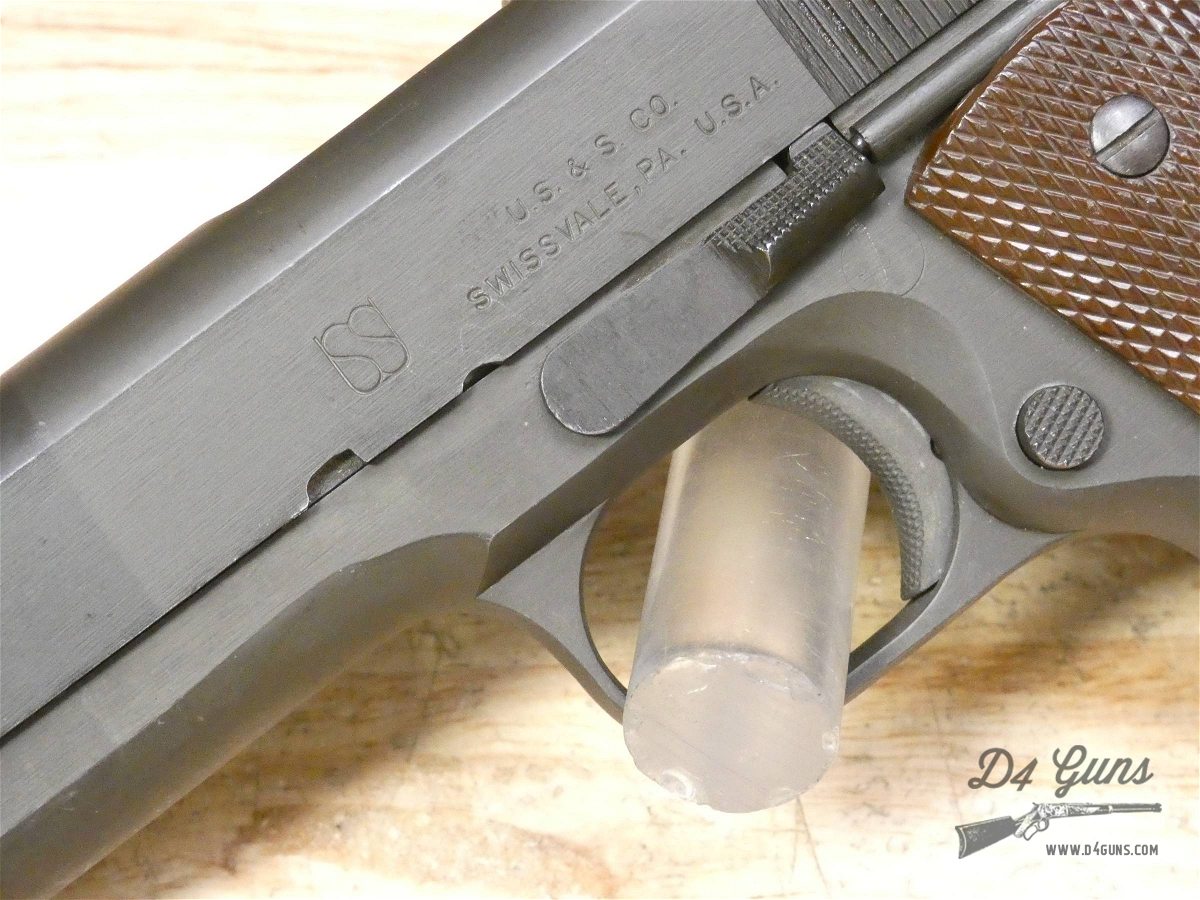 Union Switch & Signal Co. 1911A1 - .45 - 1943 - 1911 A1 US Army - RARE ...
