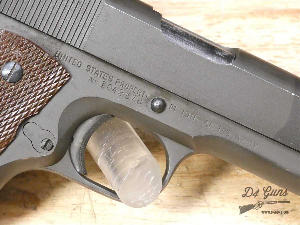 Union Switch & Signal Co. 1911A1 - .45 - 1943 - 1911 A1 US Army - RARE ...