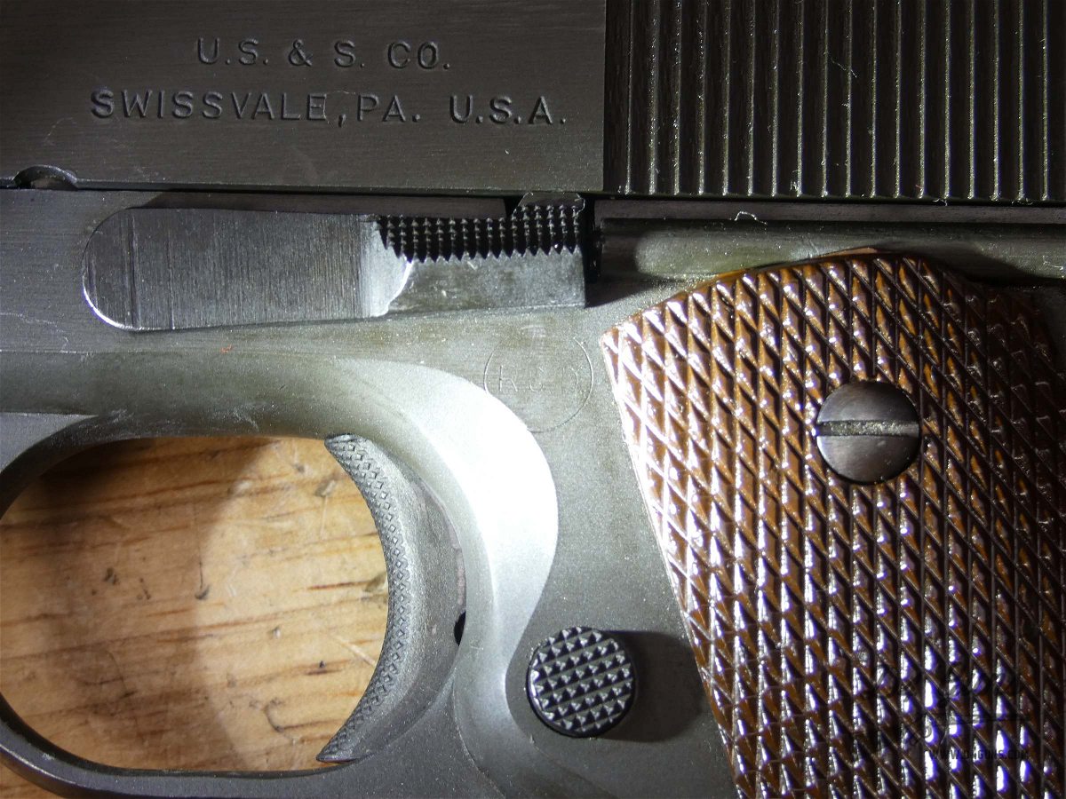 Union Switch & Signal Co. 1911A1 - .45 - 1943 - 1911 A1 US Army - RARE ...