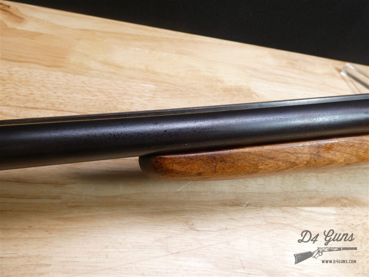 J. Stevens Springfield Side By Side Shotgun - 12 Gauge - Hammerless SXS ...