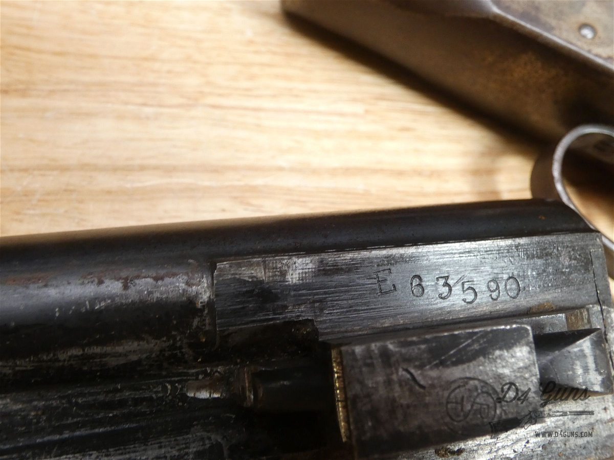 J. Stevens Springfield Side By Side Shotgun - 12 Gauge - Hammerless SXS ...