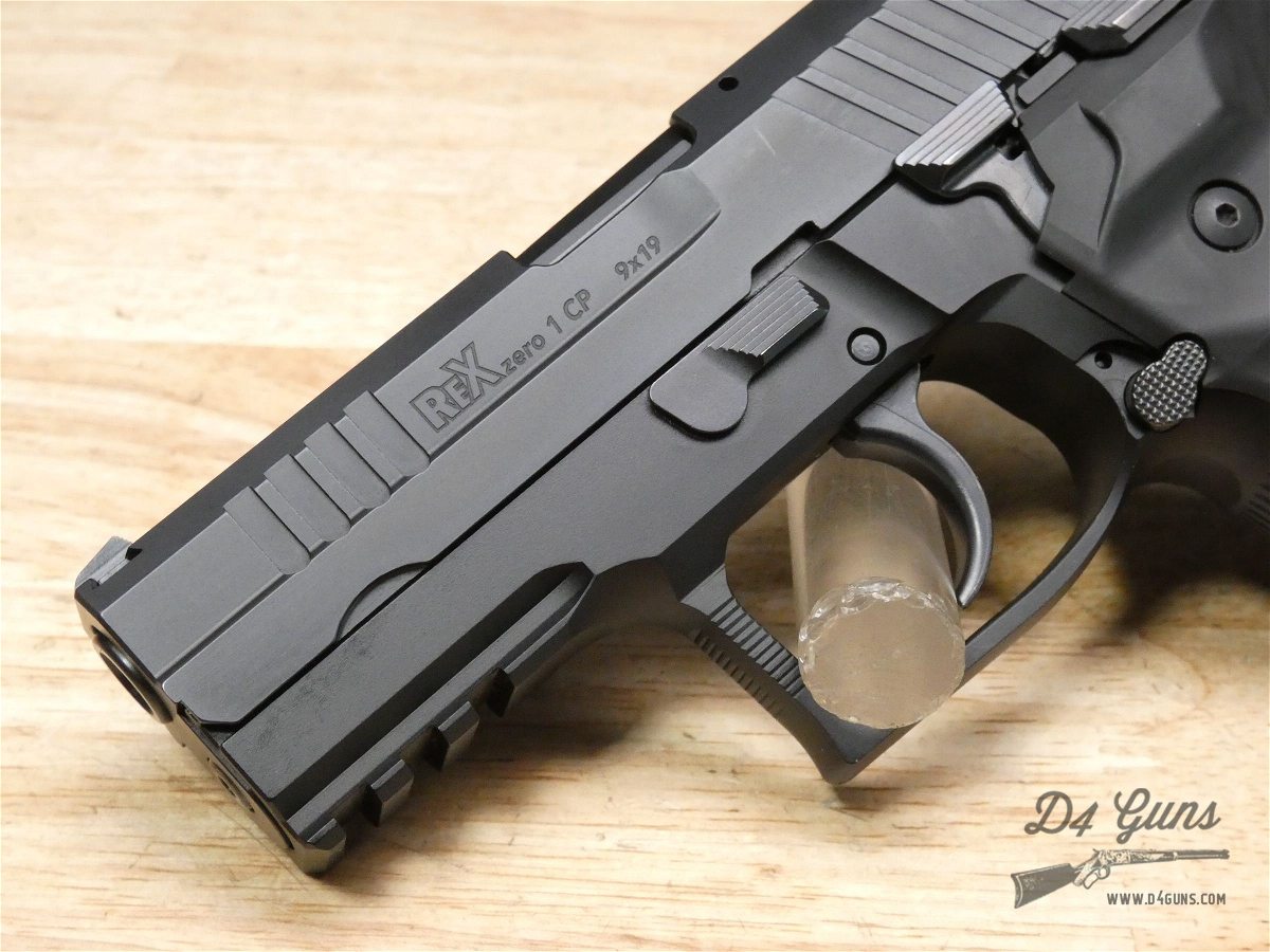 Arex Rex Zero 1 CP - 9mm - ZERO1CP-01 - w/ Many Extras - Look! - Semi ...