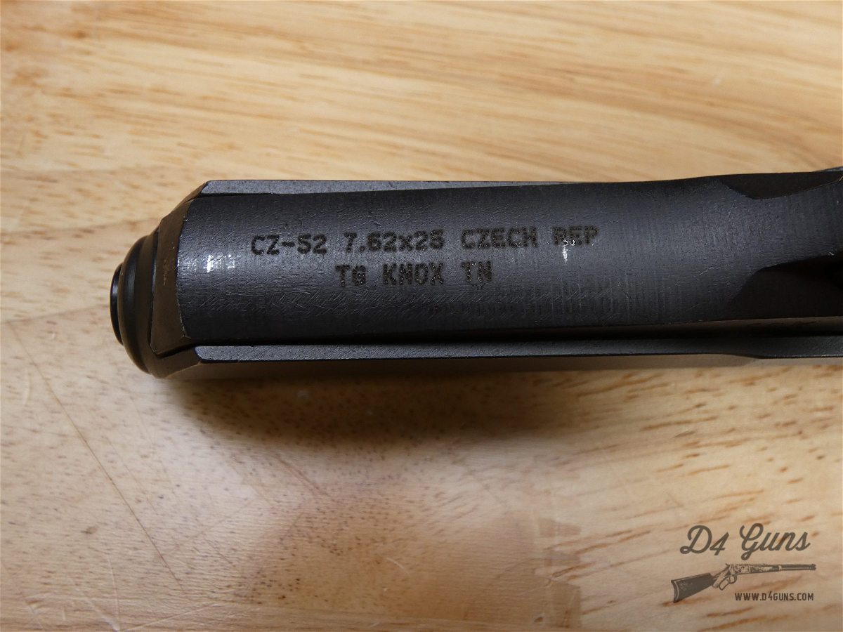 CZ VZ 52 - 7.62x25mm Tokarev - VZ52 - CZ52 - w/ Mag & Extra Barrel ...