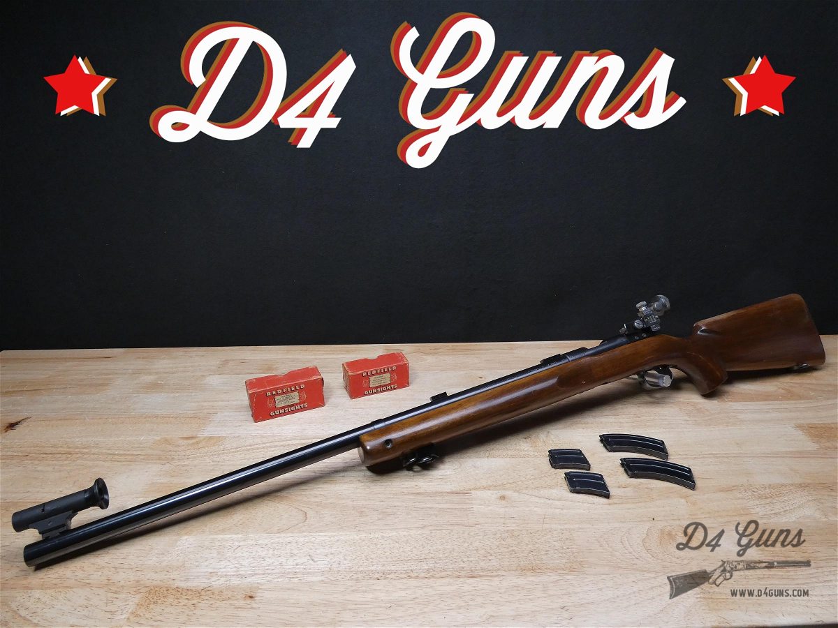 Winchester Model 52-B - .22 LR - MFG 1949 - 52B - Canjar Trigger & More ...