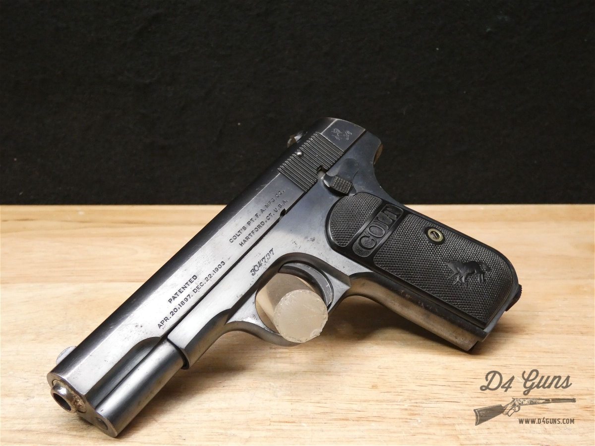 Colt M1903 Pocket Hammerless - .32 ACP - Mfg 1919 - Sleek Pistol - Semi ...