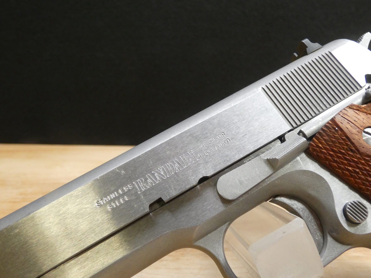 Randall Service Model 1911 - .45 ACP - XLNT Stainless Steel w/ Mag ...