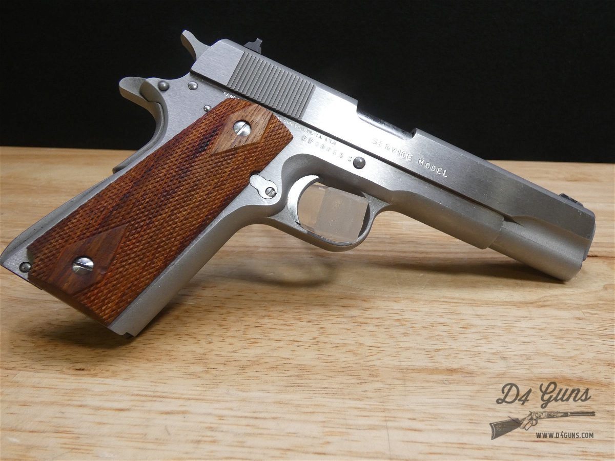 Randall Service Model 1911 - .45 ACP - XLNT Stainless Steel w/ Mag ...