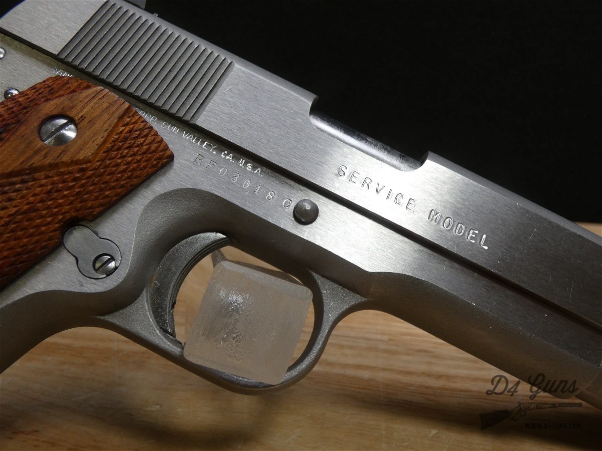 Randall Service Model 1911 - .45 ACP - XLNT Stainless Steel w/ Mag ...